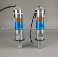 China 20kHz 1500W Ultrasonic Welding Transducer for Mask Making Machine 50mm Ceramic Disc for sale