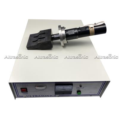 China Ultrasonic Generator Transducer Welding Horn for Blank Face Mask Making Machine 20kHz 1200W for sale