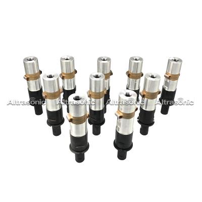 China Ntk Type 20KHz 1500W Ultrasonic Welding Transducer High Power Piezoelectric Converter for sale