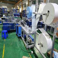 China Automatic 1 in 1 Non Woven Face Mask Making Machine 60pcs per Minute 3 Ply Surgical Medical for sale