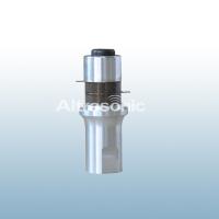 China 60 kHz Portable Miniature Ultrasonic Welding Transducer 100W with Two 15mm Ceramics for sale