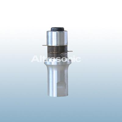 China 60 kHz Portable Miniature Ultrasonic Welding Transducer 100W with Two 15mm Ceramics for sale