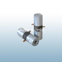 China 60 kHz Portable Miniature Ultrasonic Welding Transducer 100W with Two 15mm Ceramics for sale