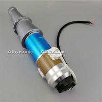China 15kHz 2200W Ultrasonic Welding Transducer with Aluminum Booster for Plastic Welding for sale