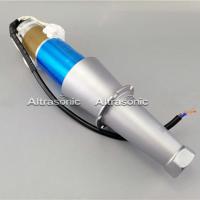 China 15kHz 2200W Ultrasonic Welding Transducer with Aluminum Booster for Plastic Welding for sale