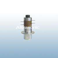 China Piezoelectric 50KHz Ultrasonic Welding Transducer 600W 4 Ceramic Discs M8 Bolt for sale