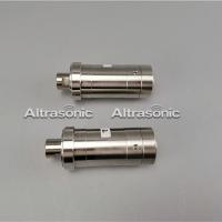 China 35kHz 1000W Ultrasonic Welding Transducer Herrmann Replacement with M10x1.25 Bolt for sale