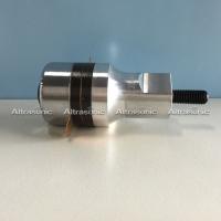 China 35kHz 500W Ultrasonic Welding Transducer 2 Ceramics Spot Welder Sewing Machine for sale