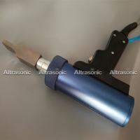 China 35kHz Ultrasonic Spot Welder 500W Handheld Plastic Welding Machine with Oxidized Head for sale