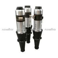 China 15KHz 2600W High Power Micro Ultrasonic Transducer With Booster For N95 Mask Welding for sale