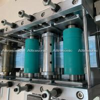 China Full Automatic Mask Making Machine 1+1 Sealing and Cutting 80pcs/min for sale