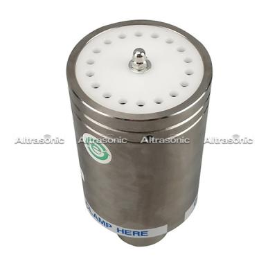 China Replacement Branson CJ20 Ultrasonic Welding Transducer 20kHz 3300W with Protective Housing for sale