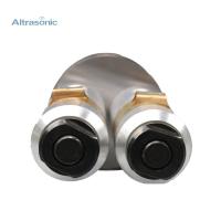 China 15kHz 4200W Ultrasonic Double Transducer with Booster 60mm Ceramic Disc for sale