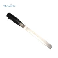 China 220mm Titanium Blade Ultrasonic Food Cutting Machine 28kHz 100W for Bakery and Frozen Food for sale