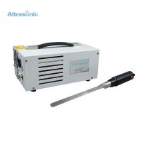 China 28kHz 500W Ultrasonic Food Cutter with 220mm Titanium Alloy Blade for sale