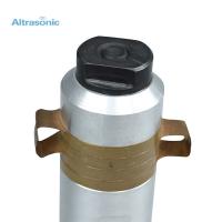 China 20kHz 1500W Ultrasonic Welding Transducer for Non Woven Fabrics with 50mm Ceramic Disc for sale