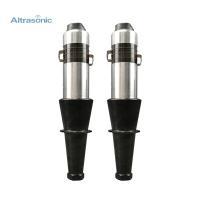China 15kHz 2200W Ultrasonic Welding Transducer with Aluminum Booster for Plastic Welding for sale