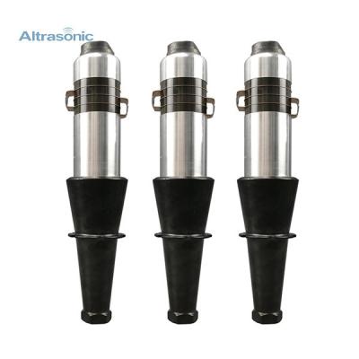 China 15kHz 2600W Ultrasonic Welding Transducer with Steel Booster M20x1.5 for sale