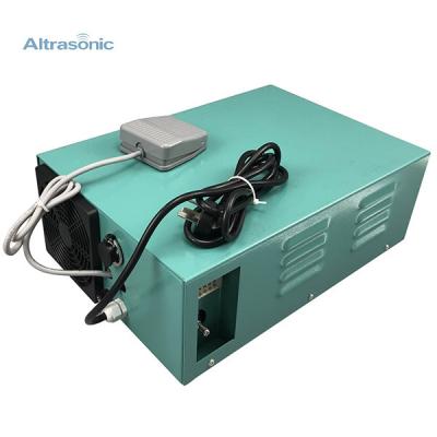 China 35kHz 800W Ultrasonic Spot Welding Machine for 3 Ply Face Mask Ear Loop Welding for sale