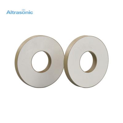 China 50mm Piezo Ceramic Ring for 20kHz Ultrasonic Transducer 50x17x5mm for sale