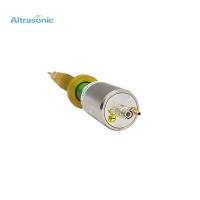 China 40kHz Ultrasonic Cutter 500-800W with 82mm Titanium Alloy Sonotrode for Rubber Pipe Cutting for sale