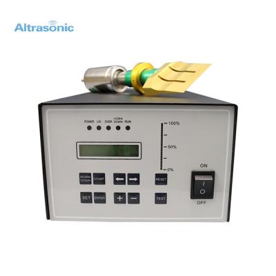 China Titanium 82MM 40Khz Ultrasonic Rubber Cutting Machine for sale