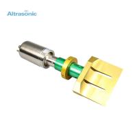 China Rubber Titanium Alloy Ultrasonic Cutter 40khz Medium Frequency for sale