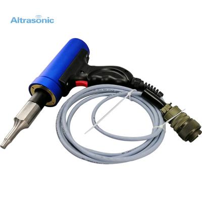 China 35kHz Ultrasonic Spot Welding Machine 700W with Titanium Horn for Plastic Welding for sale