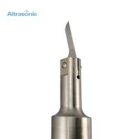 China Small Hand Held Ultrasonic Plastic Cutting Machine Titanium Alloy Blade for sale
