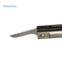 China Small Hand Held Ultrasonic Plastic Cutting Machine Titanium Alloy Blade for sale