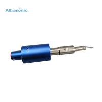 China 30kHz Ultrasonic Cutter 200W Titanium Alloy Blade for ABS Cell Phone Case Trimming for sale