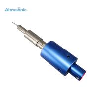 China Titanium Alloy Ultrasonic Plastic Cutter 30kHz 500W for Fabric and Thermoplastic Materials for sale