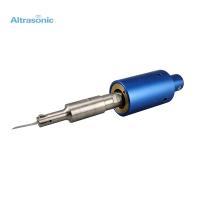 China 30kHz 500W Titanium Alloy Ultrasonic Cutter Machine for Car Interior Parts Cutting for sale