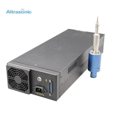 China 30kHz 200W High Power Robotic Ultrasonic Cutting Machine for Automotive Carpet and Ceiling Lining for sale