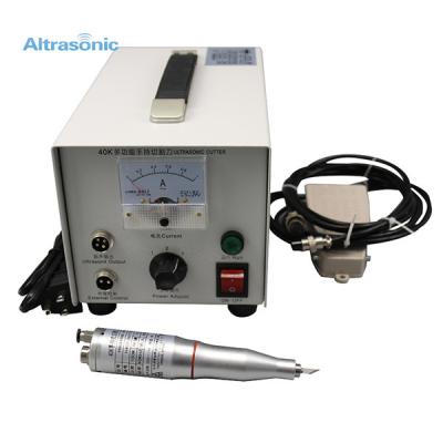 China 40kHz 110V Portable Ultrasonic Power Supply with Cutting Blade for Nonwoven Cutting for sale