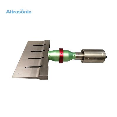 China 305mm Titanium Blade Ultrasonic Food Cutting Machine 20kHz 800W for Industrial Use for sale