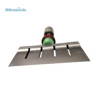 China 1000W 20kHz Ultrasonic Cake Cutter with Digital Generator 305mm Titanium Blade for sale