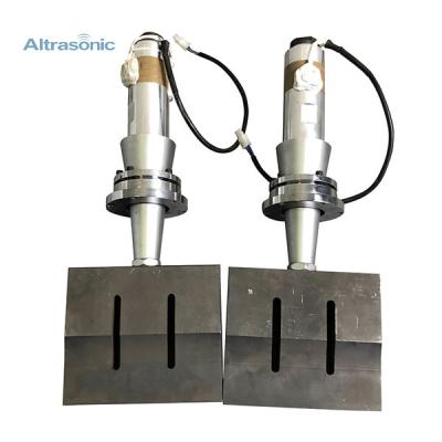 China 15kHz Ultrasonic Welding Kit Sonotrode Transducer Generator for Mask Nose Fixator for sale