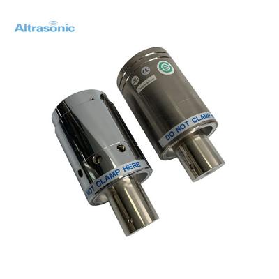 China Replacement Branson CJ20 Ultrasonic Welding Transducer 20kHz 3300W with Protective Housing for sale