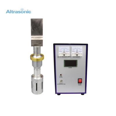 China Industrial Automatic 20kHz 2000W Ultrasonic Knife Cutter for Rubber Cutting for sale