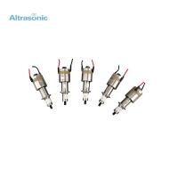 China 100W 60kHz Ultrasonic Welding Transducer Heat Resistance with M6 Bolt for sale