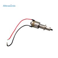 China 100W 60kHz Ultrasonic Welding Transducer Heat Resistance with M6 Bolt for sale