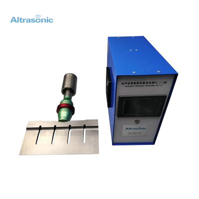 China Ultrasonic Cake Cutting Equipment 20KHz 800W Food Portioning Machine for sale