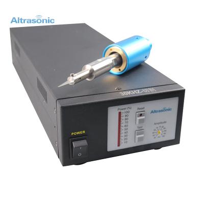 China Portable 30kHz Ultrasonic Cutting Machine 500W for Fabric and Plastic Cutting for sale