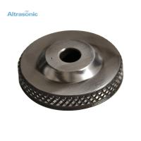 China 20 KHz Ultrasonic Sewing Lace Machine Flower Wheel Welding Roller 15mm Customizable Alloy Steel for sale