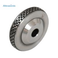 China Steel Ultrasonic Sealing Roller 15mm Width Customizable for sale