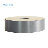China Customized Disc Shape Piezoelectric Ceramic For Ultrasonic Transducer for sale