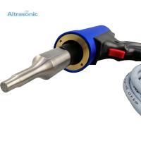 China Ultrasonic Portable Spot Welder 35kHz 800W for Fabric Welding for sale