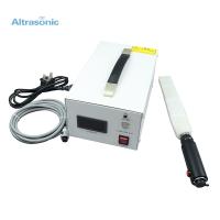 China 28kHz Handheld Portable Ultrasonic Food Cutter 220mm Blade 500W Food Grade Titanium for sale