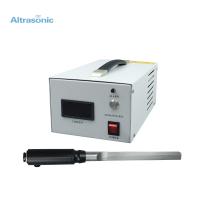 China 500W 28kHz Ultrasonic Food Cutting Machine with Food Grade Titanium Alloy Blade 220mm for sale